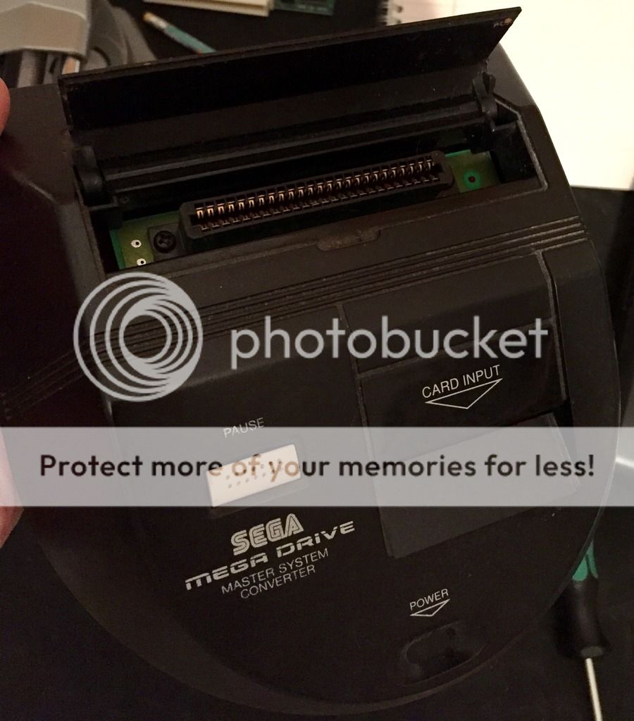 Inside a Sega Mega Drive Master System Converter | ukVac: UK's Video ...