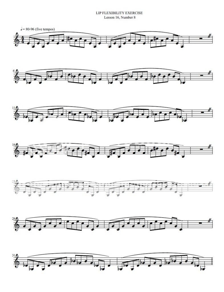 Harold Mitchell Exercises - View topic: Trumpet Herald forum