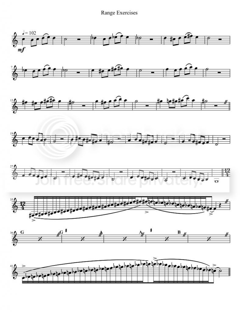 Conditioning and Development Exercises (free!) - View topic: Trumpet ...