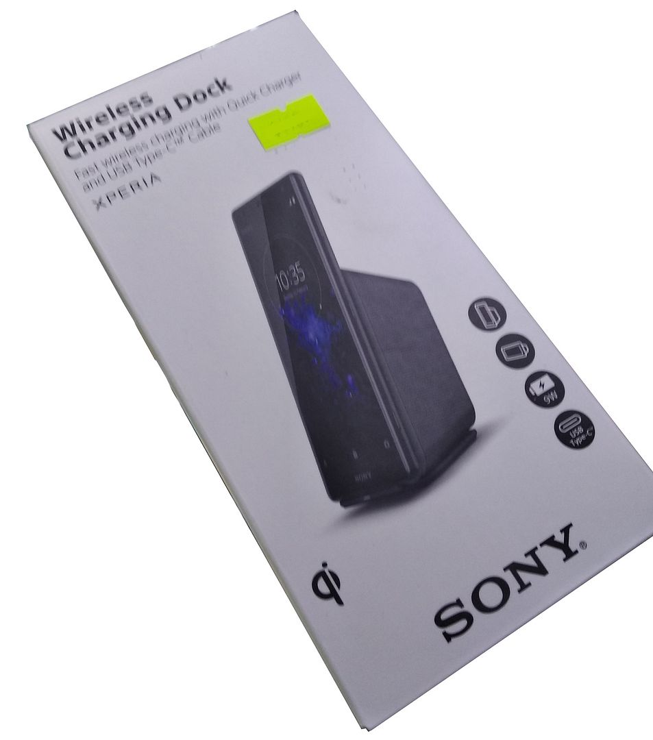 Sony Official 9W Qi Wireless Charging Dock WCH20 Black for Xperia XZ2 ...